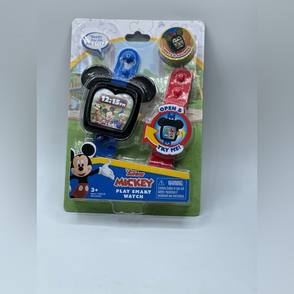 Disney | Accessories | New Disney Junior Mickey Play Smart Watch Lights ...